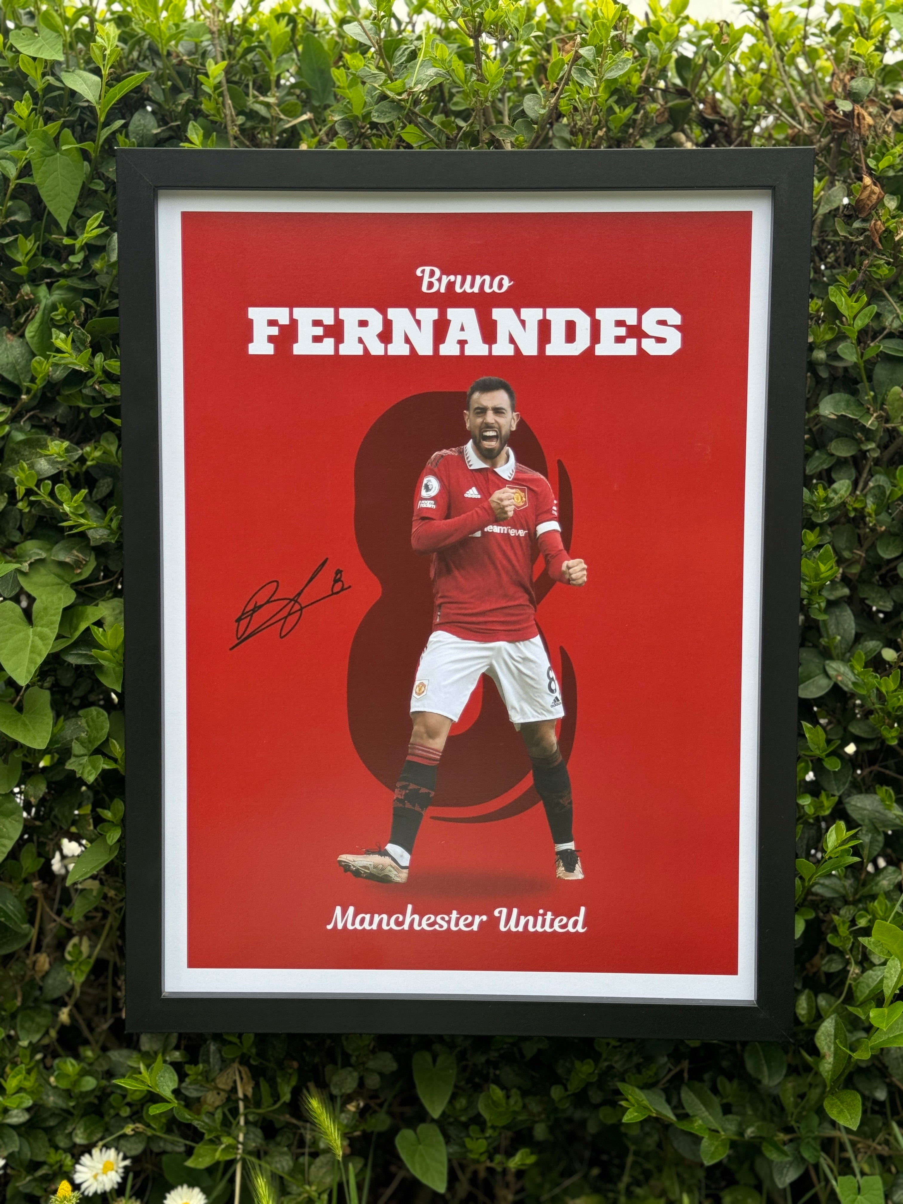 Bruno Fernandes poster – framedicon